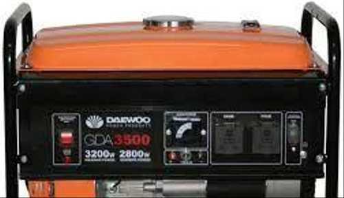 Генератор бензиновый Daewoo Power GDA 3500E