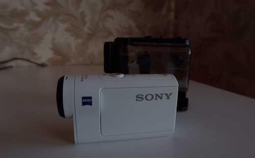 Экшн - камера Sony HDR-AS300 белая