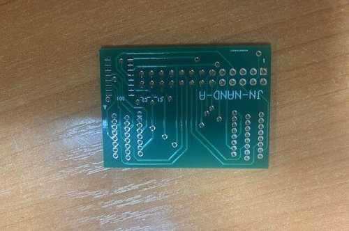 Плата адаптера для программирования nand