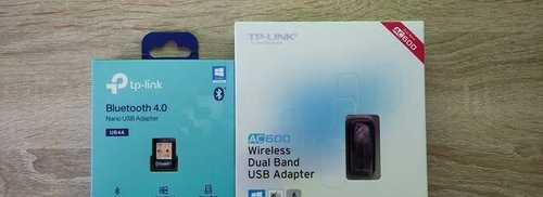 USB адаптеры TP-Link - Bluetooth UB4A + Wi-Fi T2U