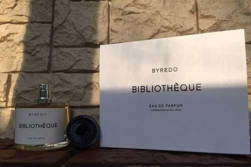 Парфюмерия духи Byredo bibliotheque