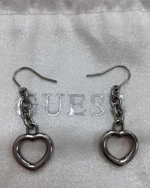 Серьги Guess, новые