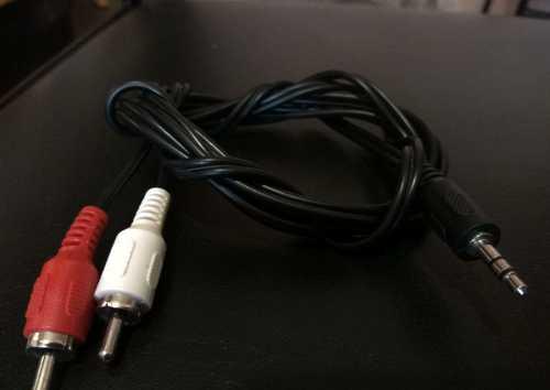 Кабель 3.5 mm jack - RCA x2