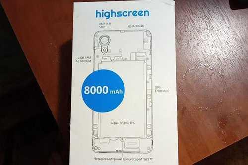 Автономный смартфон HighScreen Easy Power Pro