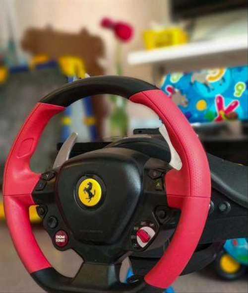 Игровой руль thrustmaster f458