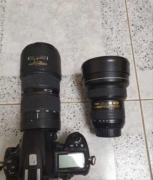 Nikon D700+80-200 F2.8+14-24 F2.8 (Обмен)