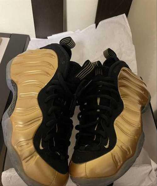 Nike air foamposite one Metallic Gold