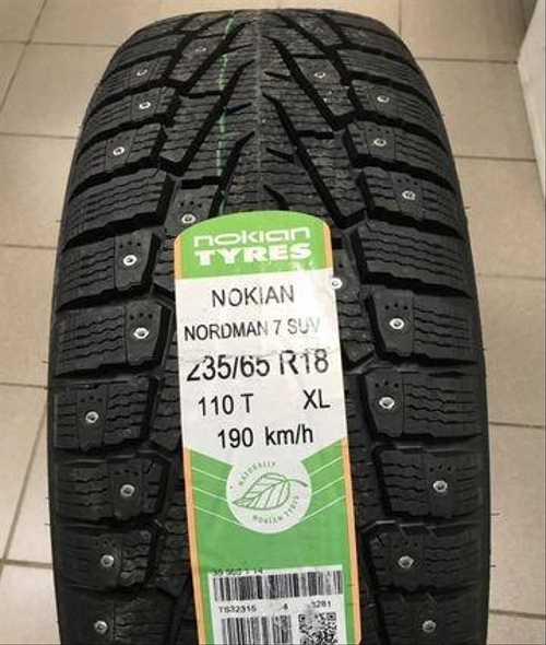 Резина зимняя 235/65/18. 235/65r18 110t Nordman 7 SUV.