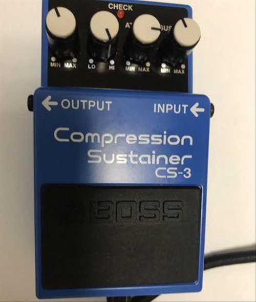 Гитарная педаль boss CS-3