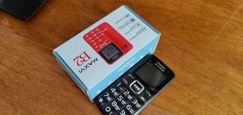 Телефон для слабовидящих Maxvi B2