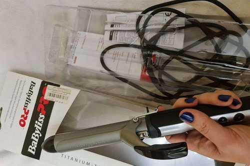 Плойка для волос babyliss Pro titan + турмал с тер