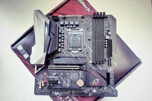 Материнская Плата 1151 ASRock B365M phantom gaming