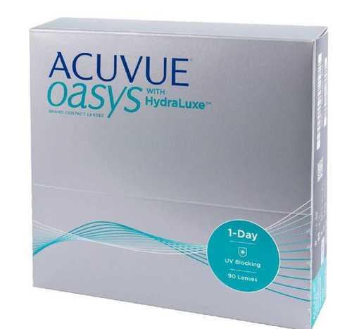 Контактные линзы 1 day Acuvue Oasys with HydraLuxe