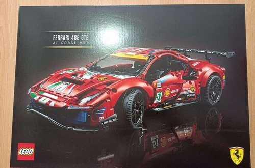 Lego Technic 42125 Ferrari 488 GTE Новый