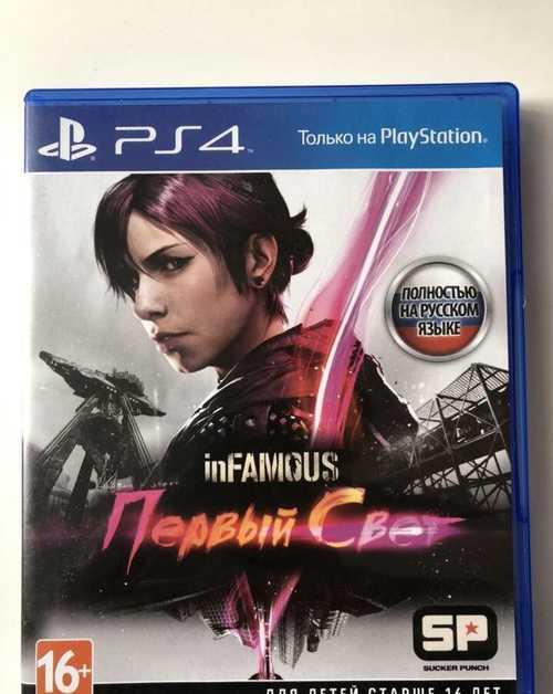 Игра Infamous: First Light для PS4