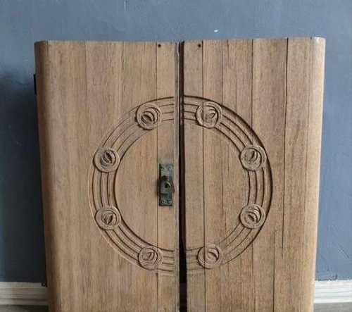 Арт Деко 1920 Дверцы от старинного шкафа дверки