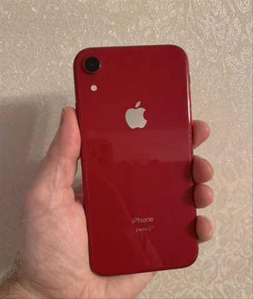 iPhone xr 64gb красный
