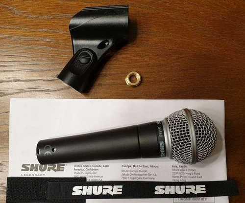 Микрофон Shure SM58SE динамический