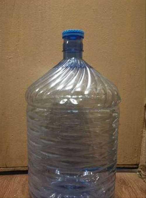 Пластиковые бутылки 19 литров (с пробкой)
