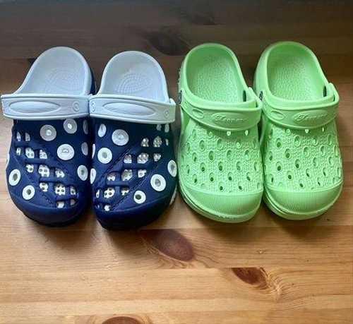 Тапочки типа crocs детские