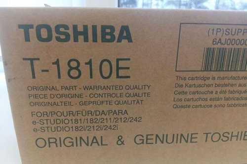Тонер картридж Toshiba T-1810E