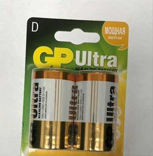 Батарейка GP Ultra LR20 bl2 оптом
