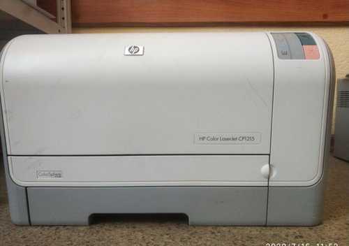 Цветной принтер HP Color Lazer Jet CP1215