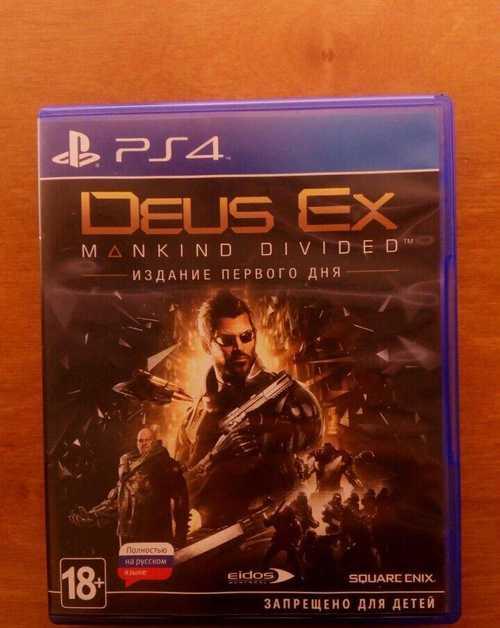 Deus Ex Игра PS4