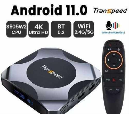Android tv приставка Transpeed AV1 4/32