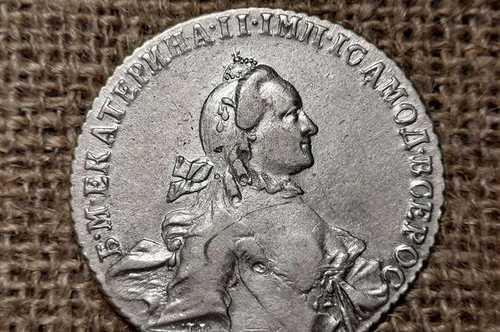 Рубль 1764 года Екатерина 2