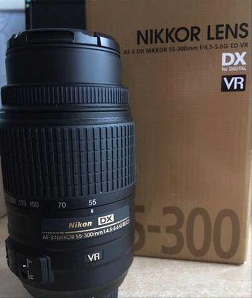 Объектив Nikkor Lens 55-300