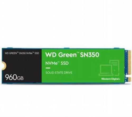 Ssd m2 nvme wd green sn350 960gb 1tb