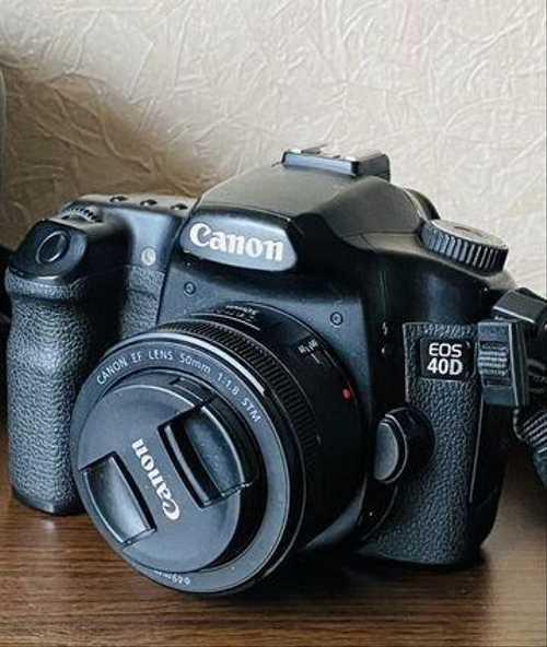 Фотоаппарат Canon 40d