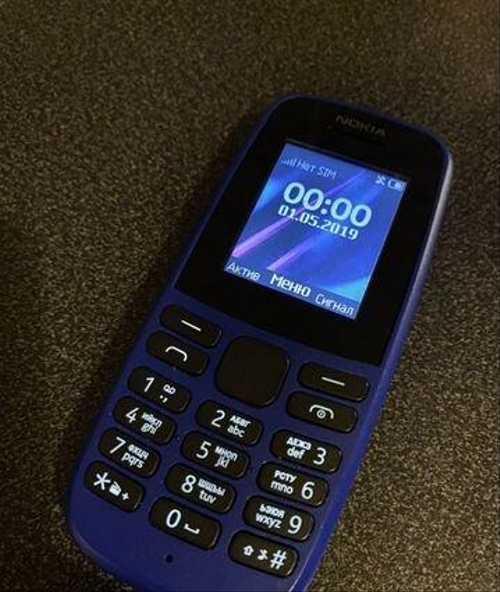 Телефон Nokia 105 2020 blue