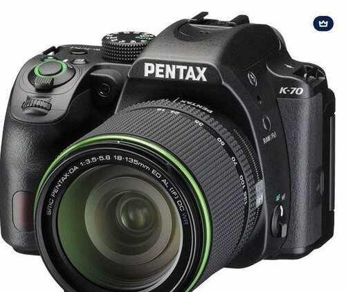 Pentax K70 + объектив 18-135 f3.5-5.6