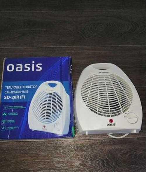 Тепловентилятор Oasis SD-20R, белый
