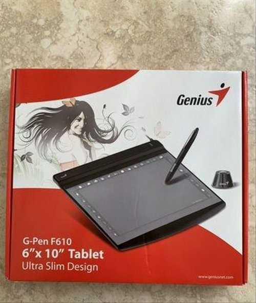 Планшет для рисования Genius G-Pen F610 USB