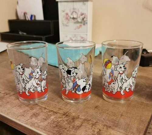 Набор детских стаканов стекло