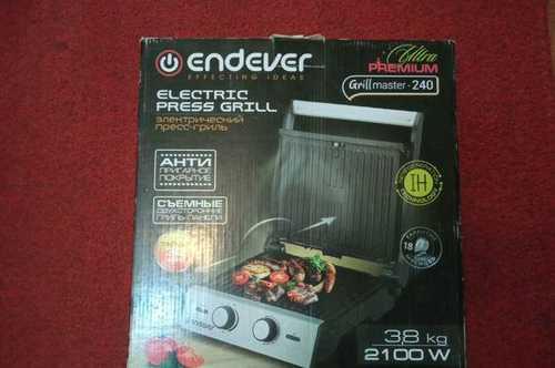Электрогриль endever grillmaster 240