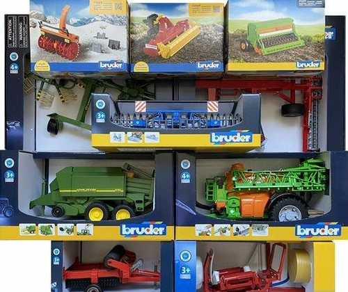 Новые игрушки bruder Сельхоз оборудование