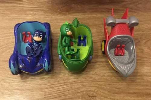 Продам набор PJ masks фигурка и машина Кэтмобиль