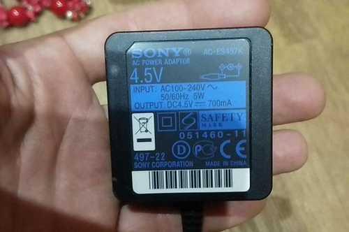 Зарядное устройство Sony Walkman 4.5v-700mA