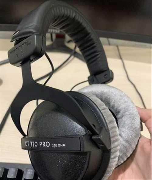 Наушники beyerdynamic dt 770 pro 250 ohm