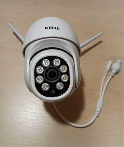 IP камера kerui 1080P, поворотная PTZ, Wi-Fi