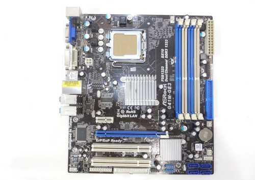 Материнская плата Asrock G41M-GE3