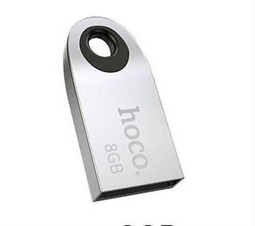 Флешка Hoco UD9 USB 2.0, 8GB, серебристый опт