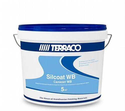 Водоотталкивающее покрытие terraco silcoat WB 5кг