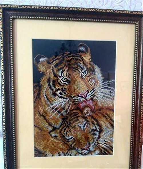 Картина "Тигриная любовь"