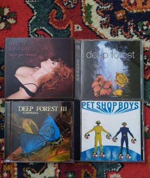CD: Mylene Farmer,Deep Forest,Pet Shop Boys