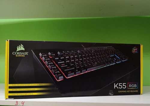 Игровая клавиатура corsair k55 rgb